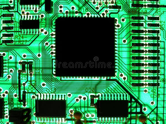 Circuit board stock photo. Image of engineering, microprocessor - 7958