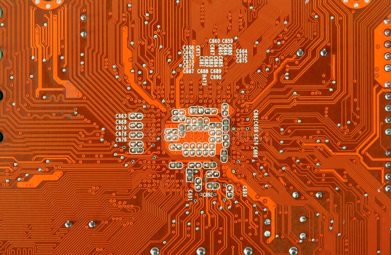 Repeating Circuit Pattern stock illustration. Illustration of digital ...