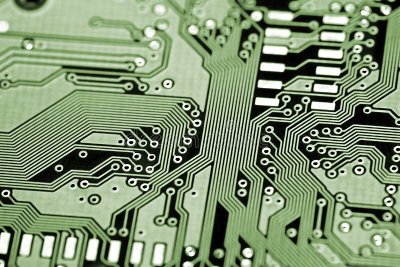 Circuit board zoom stock illustration. Illustration of data - 2456607
