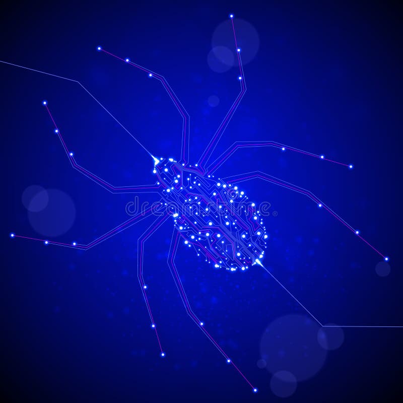 Circuit Spider Stock Illustrations – 510 Circuit Spider Stock ...