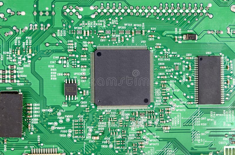 Electronic circuit board stock image. Image of background - 5267585