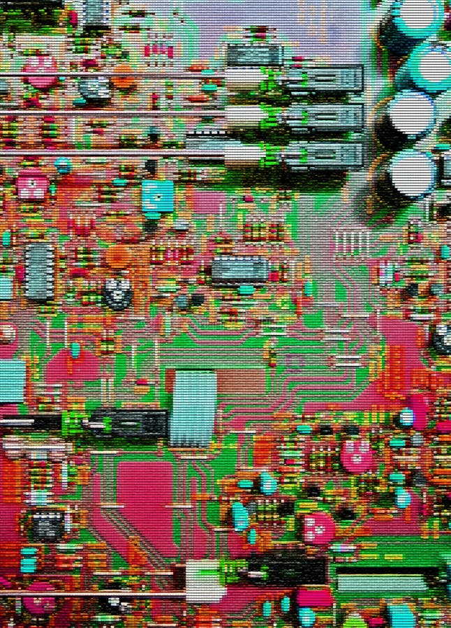 Circuit Board stock illustration. Illustration of design - 521303