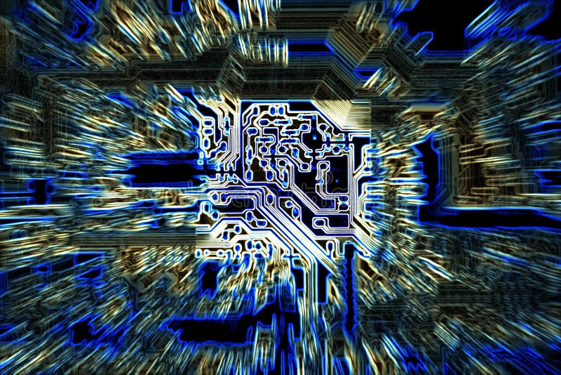 Circuit board abstract 6 stock photo. Image of silicon - 53584618
