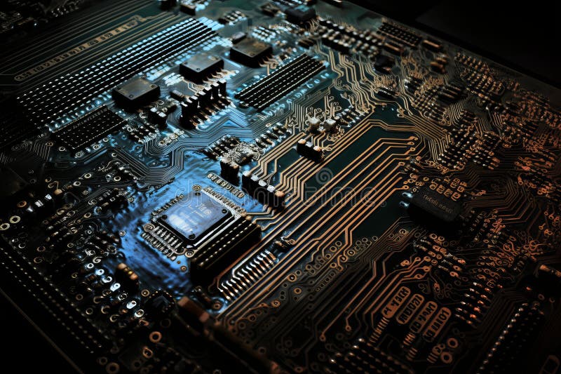 Circuit Board Abstract Technology Stock Illustration - Illustration of ... Circuit Board Abstract Technology Stock Illustration - Illustration of ...