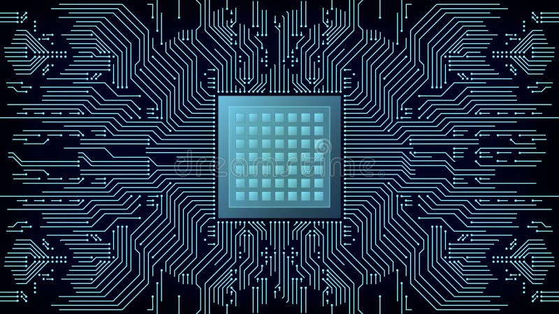 Circuit Board animations stock footage. Video of glowing - 152352774