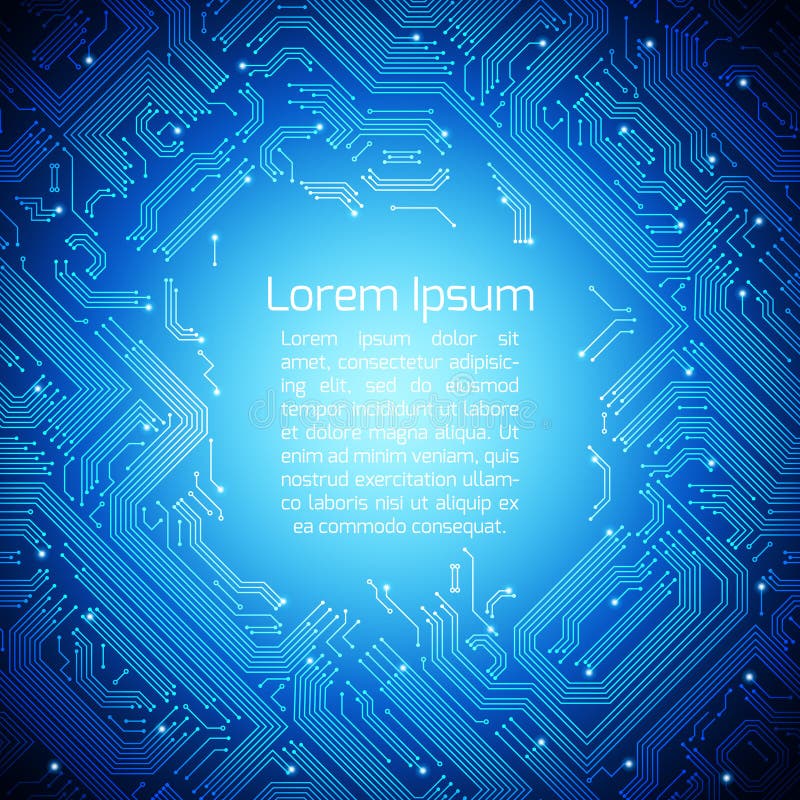 Abstract Science or Technology Background. Graphic Design. Network ...