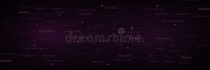 Circuit Board Background. Digital Technology Backdrop. Technological ...