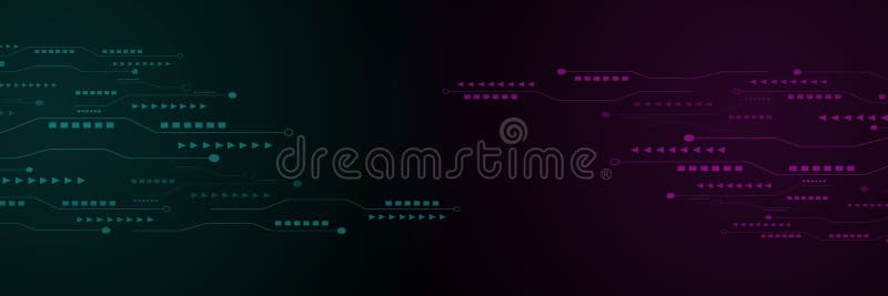 Circuit Board Background. Digital Technology Backdrop. Technological ...