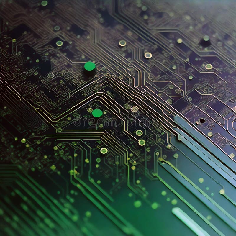 Circuit Board Background stock illustration. Illustration of computer ...