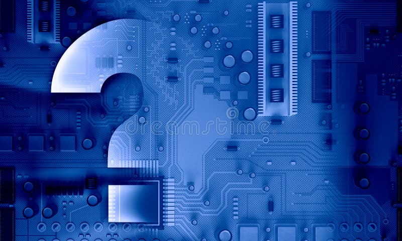 Circuit Board Question Mark Stock Illustrations – 27 Circuit Board ...