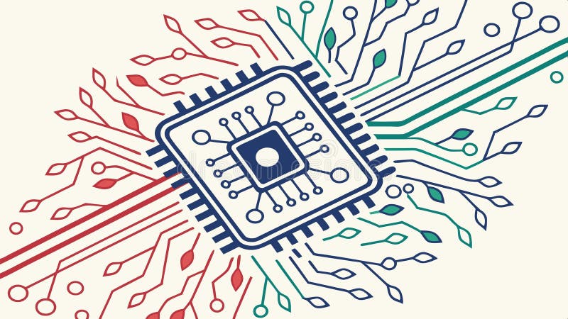 Circuit Board Brain Design, Technology and Mind, Artificial ...