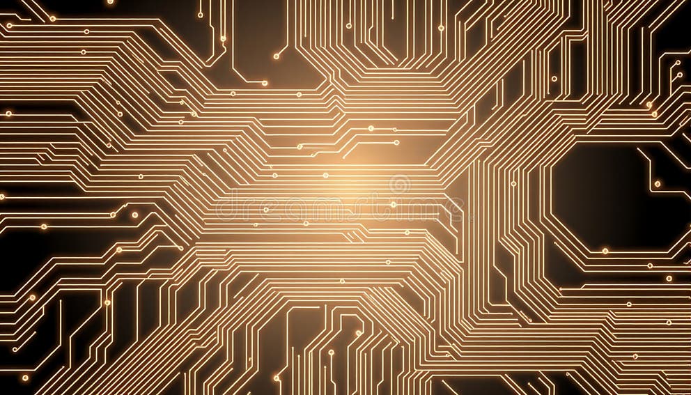 Circuit Board Close-up Technology Digital Design Electronics Generative ...