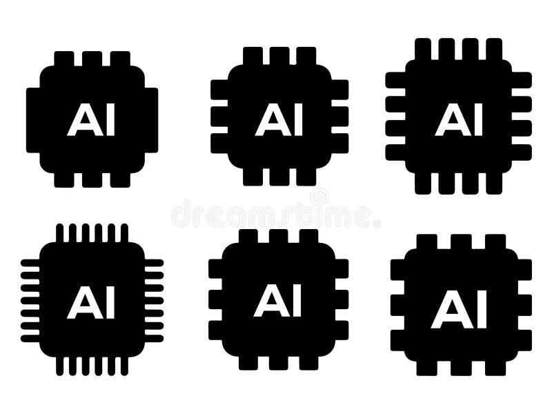 Ai Chip Icon Vector Stock Illustrations – 7,577 Ai Chip Icon Vector ...