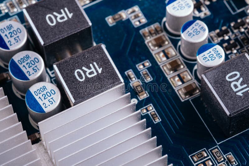 CPU Processor Chip Computer Texture Close Up Stock Photo - Image of ...