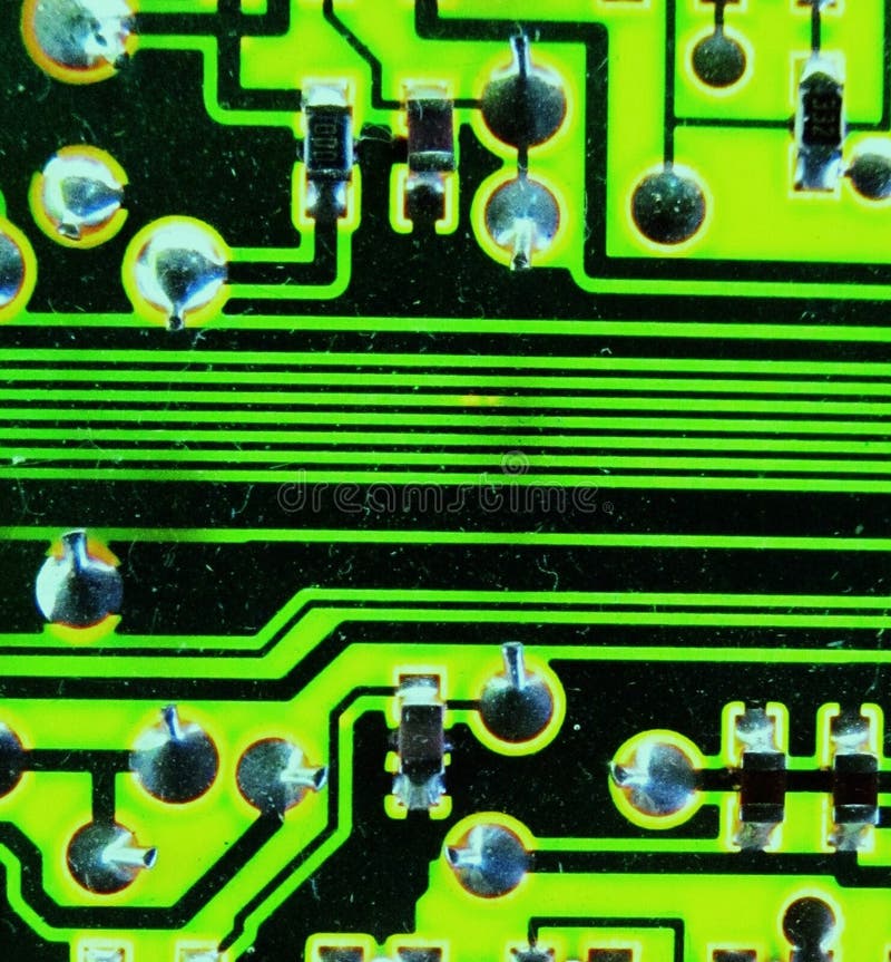Circuit Board Computer Connections Laptop Internet Broadband Stock ...