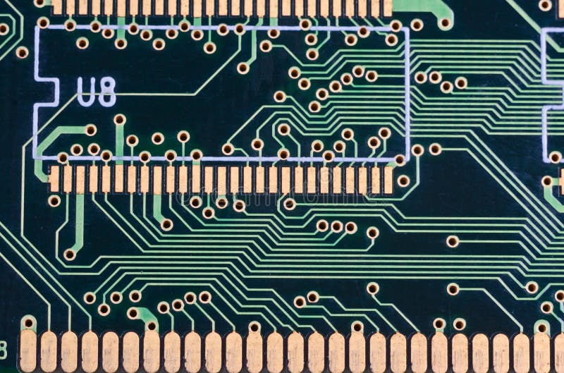 Diagram With Computer Memory Stock Image - Image of chip, path: 27176097