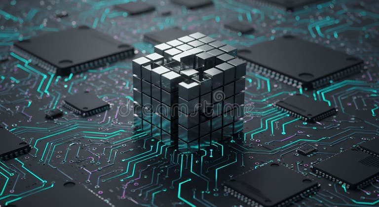 Circuit Board Cube: a Technological Concept of Microchips and Computing ...