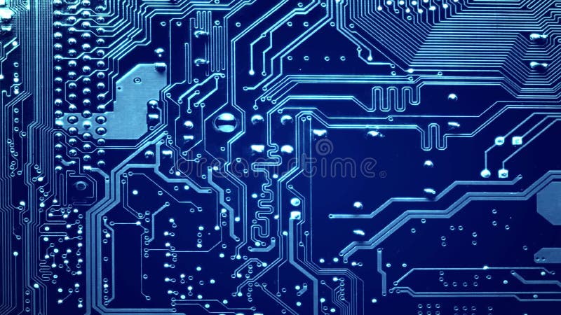 Circuit board. stock footage. Video of closeup, concept - 103596900