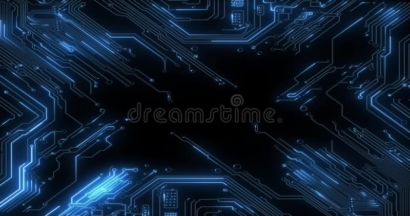 Circuit Board, Digital and Technology on Motherboard for Big Data or ...