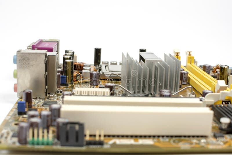 201 Computer Motherboard Side View Photos - Free & Royalty-Free Stock ...