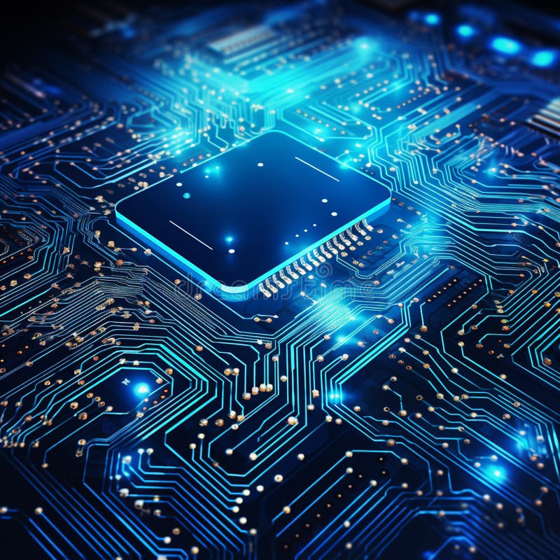 Circuit Board. Electronic Computer Hardware Technology Stock ...