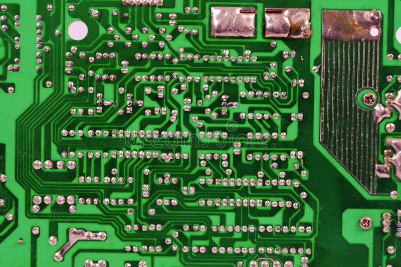 Circuit Board. Electronic Computer Hardware Technology Stock Image ...