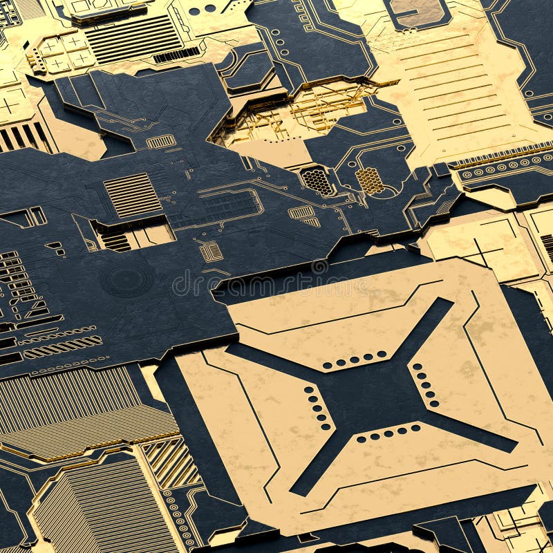 Black Gold Circuit Stock Illustrations – 2,181 Black Gold Circuit Stock ...