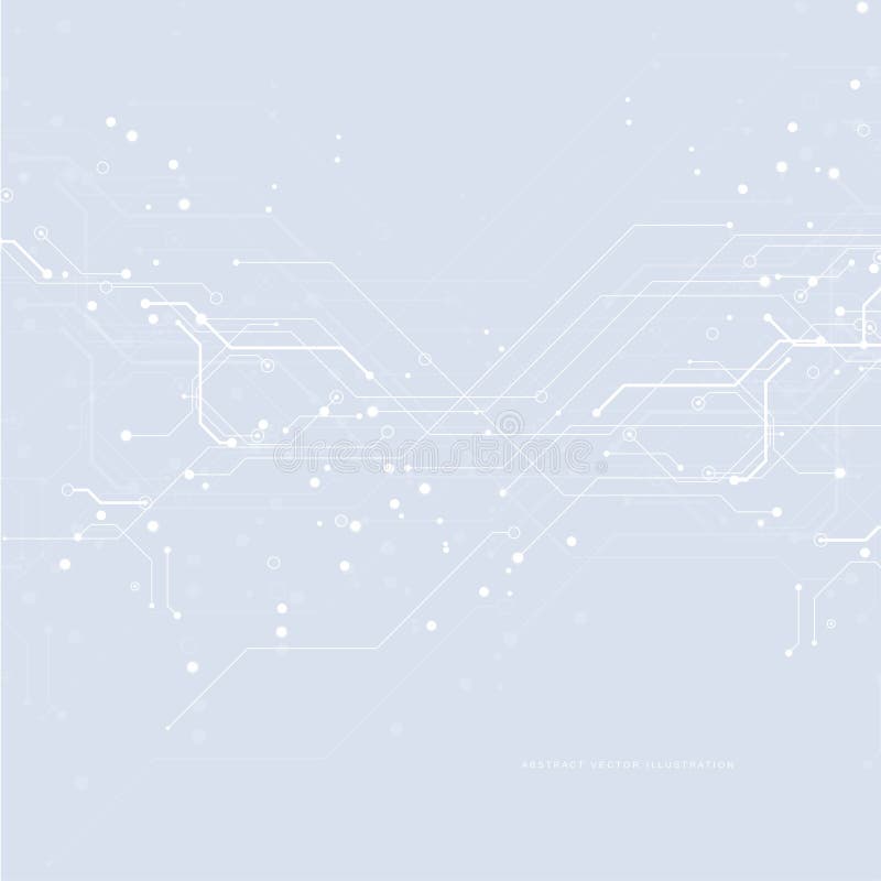 Circuit Board Futuristic Technological Processes Digital Technology ...