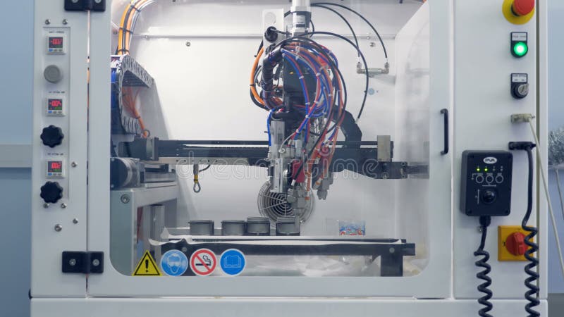 Surface Conformal Coating Process. Coating Machine. Automatic Coating ...