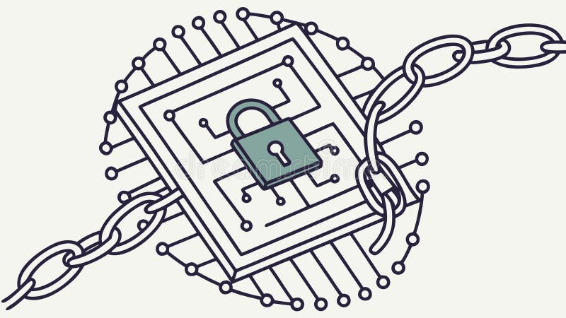 Board Padlock Cybersecurity Stock Illustrations – 5,289 Board Padlock ...