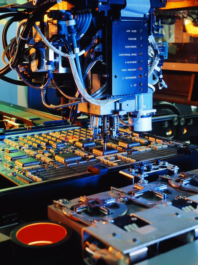 Circuit Board machine stock photo. Image of digital, computer - 2162448