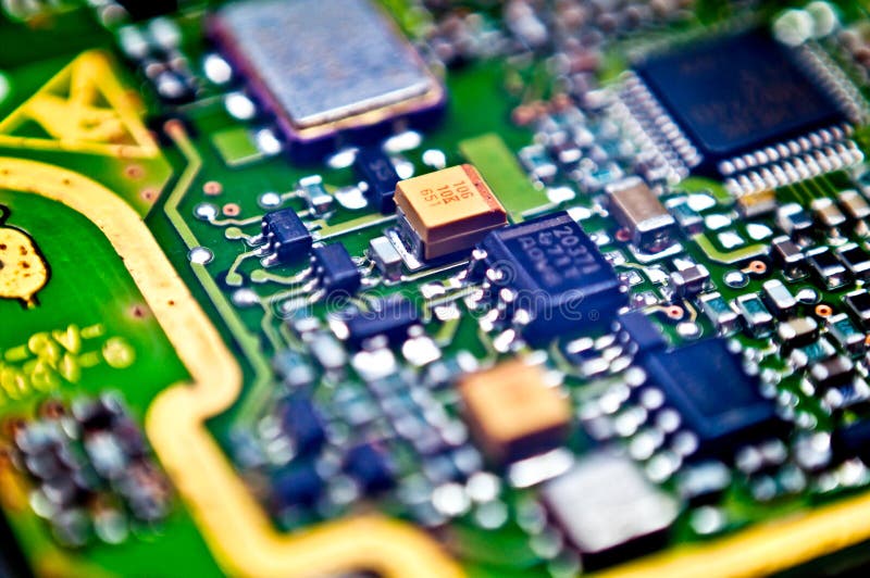Circuit board macro stock image. Image of diode, computer - 28839369