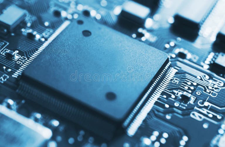Circuit Board, Microchip stock image. Image of closeup - 60328521