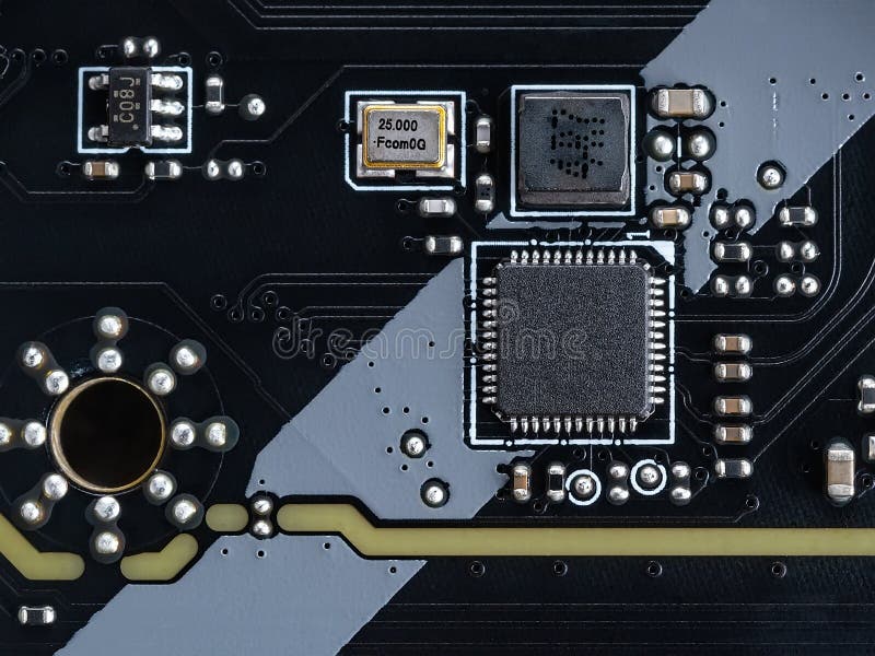 Black Desktop Computer Keyboard Isolated on White Background. PC ...