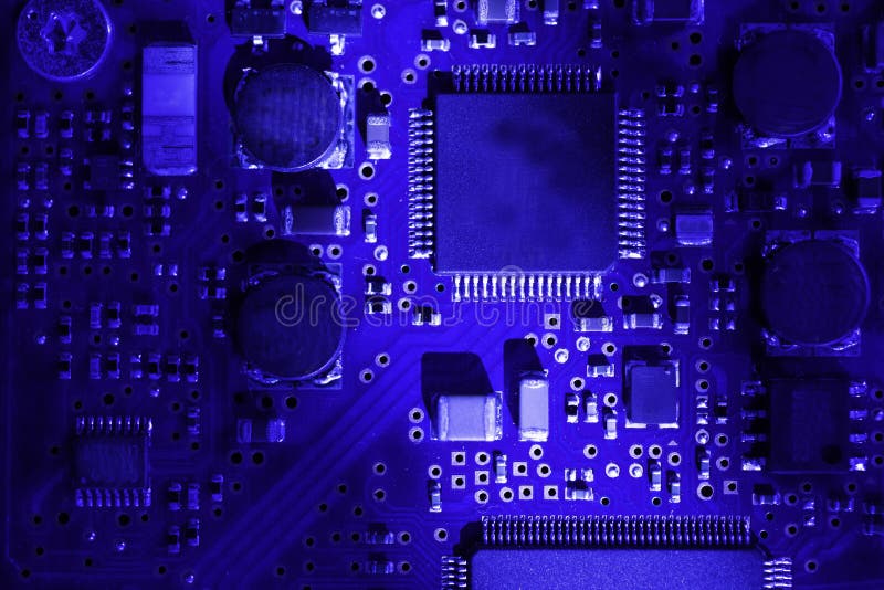 Circuit Board.Motherboard Digital Chip. Electronic Computer Hardware ...