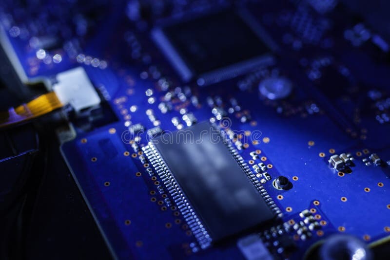 Circuit Board.Motherboard Digital Chip. Electronic Computer Hardware ...