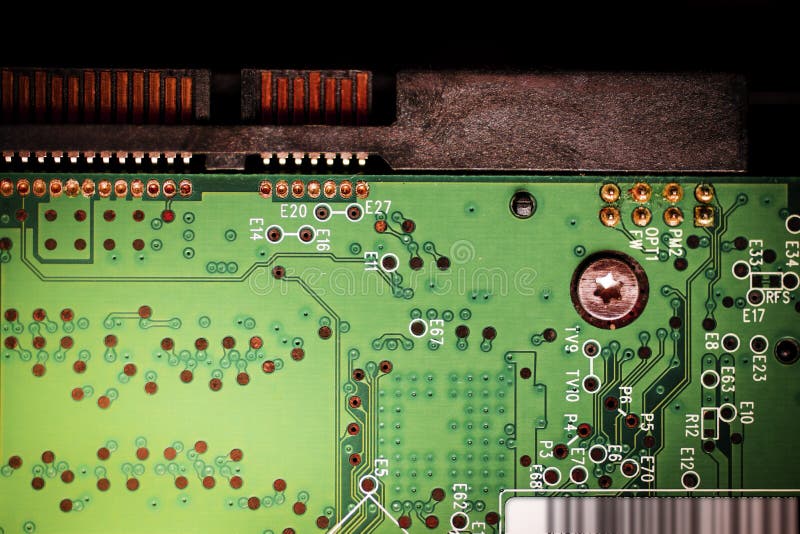 Circuit Board.Motherboard Digital Chip. Electronic Computer Hardware ...