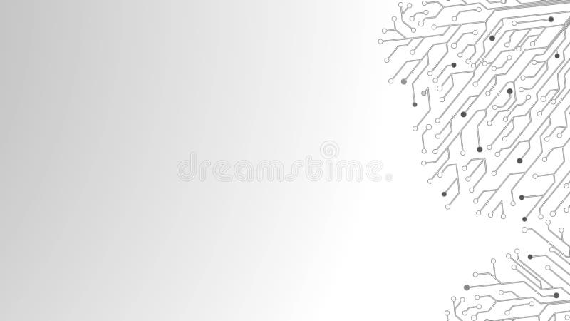 Circuit Board with Moving Electrons Data Flow Loop Background Animation. Stock Video - Video of ...