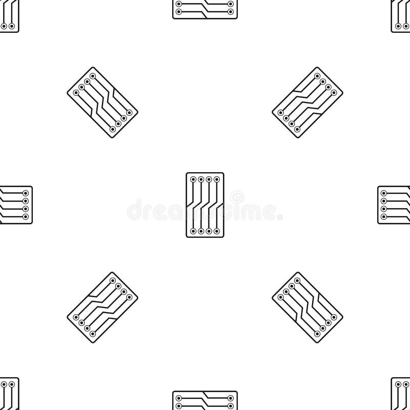 Repeating Circuit Pattern Stock Illustrations – 4,943 Repeating Circuit ...