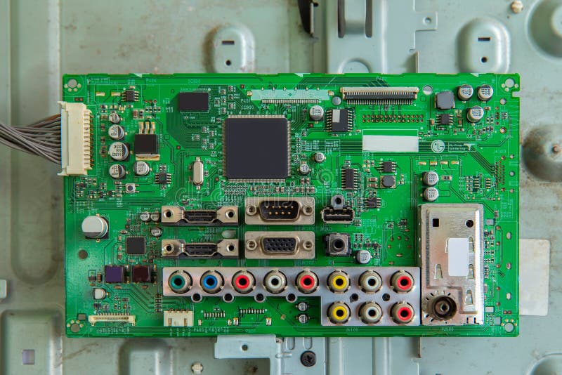 Circuit Board, Plank - Timber, Cut Out, White Color Stock Photo - Image ...