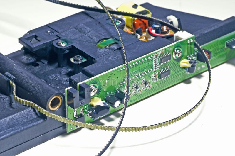 Circuit board of a scanner stock image. Image of board - 29014063