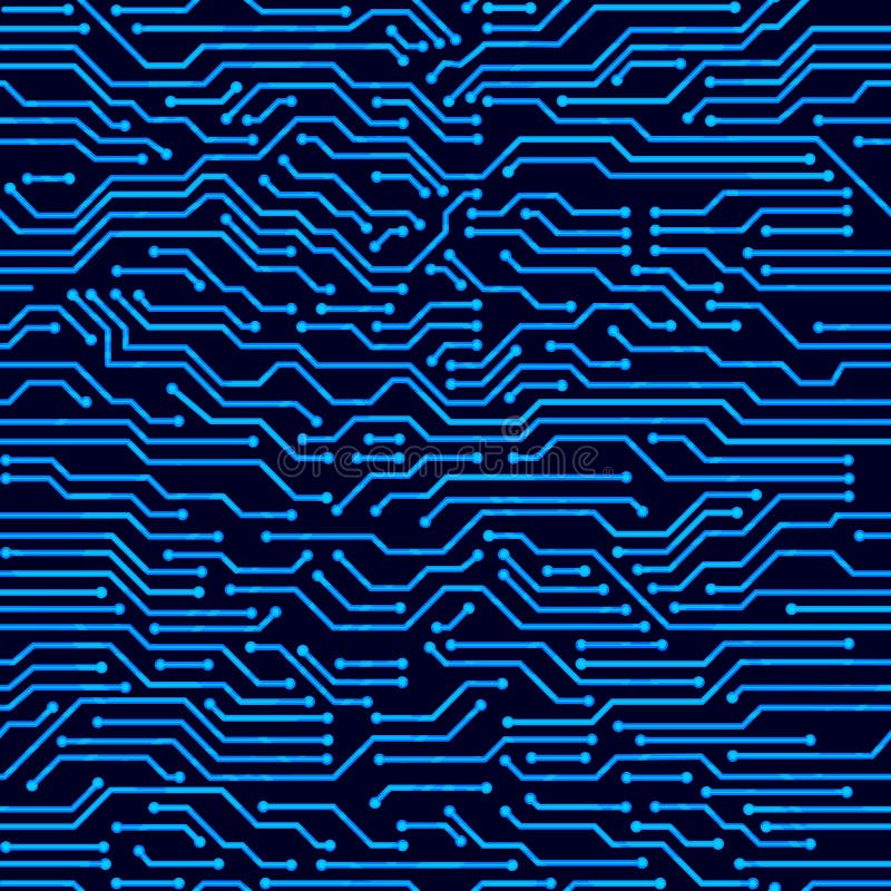 Circuit Board Seamless Vector Background. Stock Vector - Illustration ... Circuit Board Seamless Vector Background. Stock Vector - Illustration ...