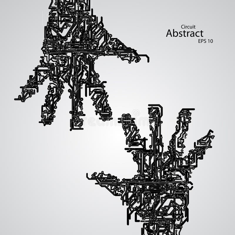 Circuit board brain eps 10 stock vector. Illustration of anatomy - 41863025