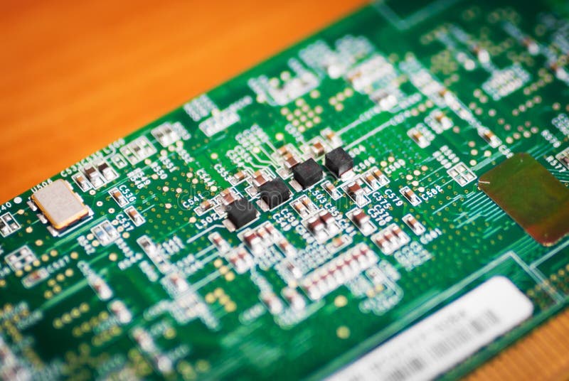 Circuit Board small palce stock photo. Image of network - 46413504