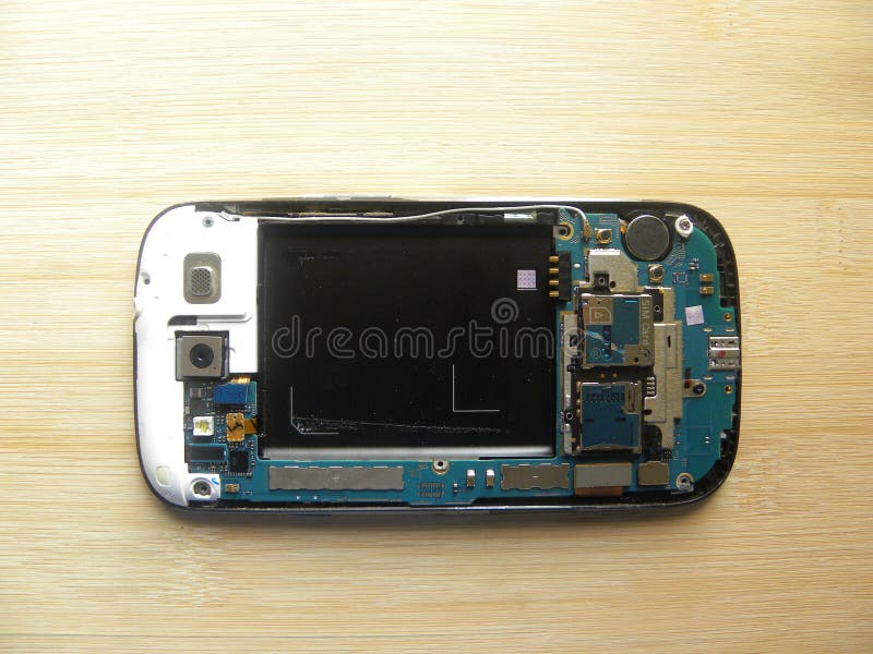 Circuit Board of Smartphone Stock Photo - Image of components ...