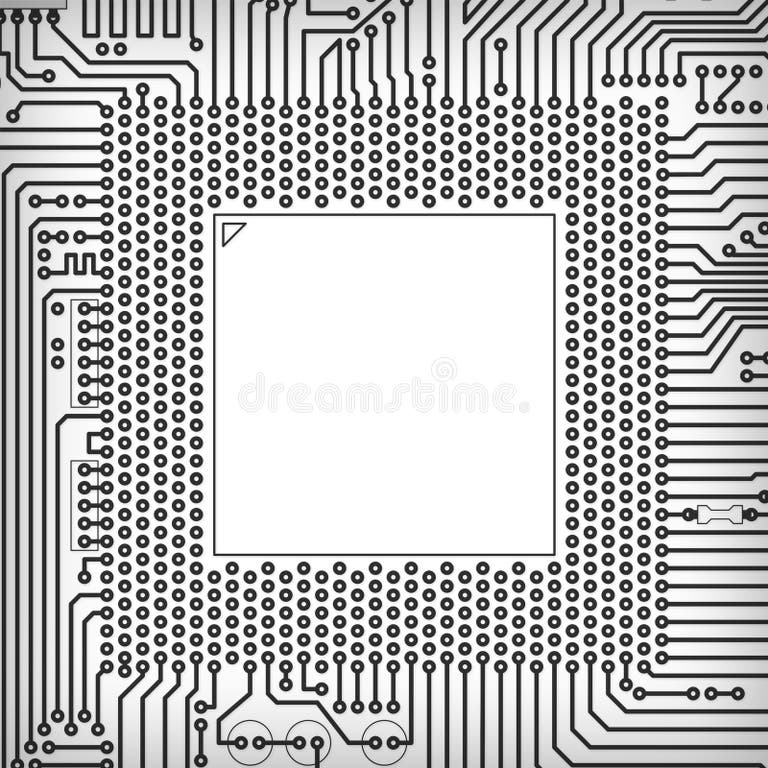 Circuit Border Pattern Stock Illustrations – 2,219 Circuit Border ...