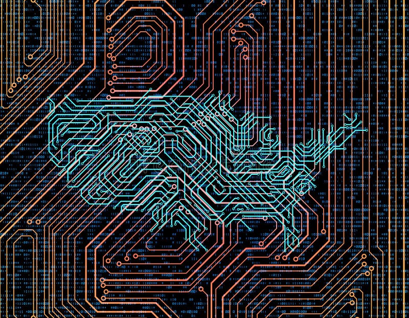 Circuit Board Technology, American Map, Electronic Data Transmission ...