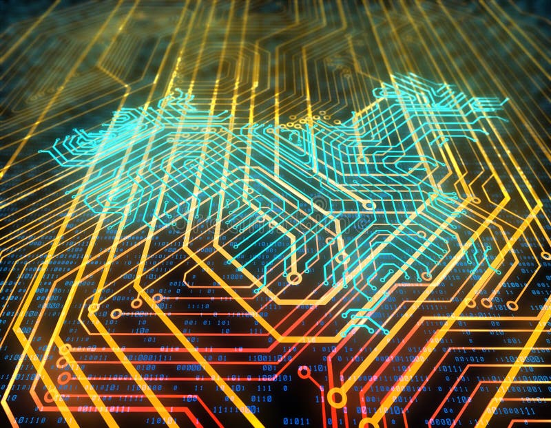 Circuit Board Technology, China Map, Electronic Data Transmission and ...