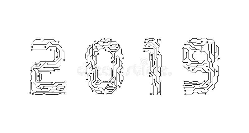 Circuit Board 2019, Technology CPU, Microprocessor Interface ...