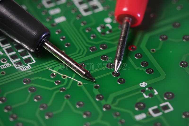 Circuit Board Testing stock photo. Image of engineering - 20250872